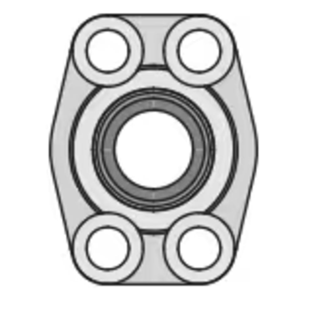 Adaptador para Flange Hidráulico Parker 12G5Q1BSX SAE Code 61 de 3/4 i ...