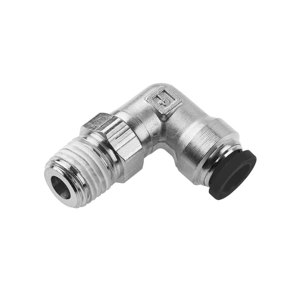 Codo neumático push-to-connect Parker W169PLP-2-1 90° giratorio NPT ...