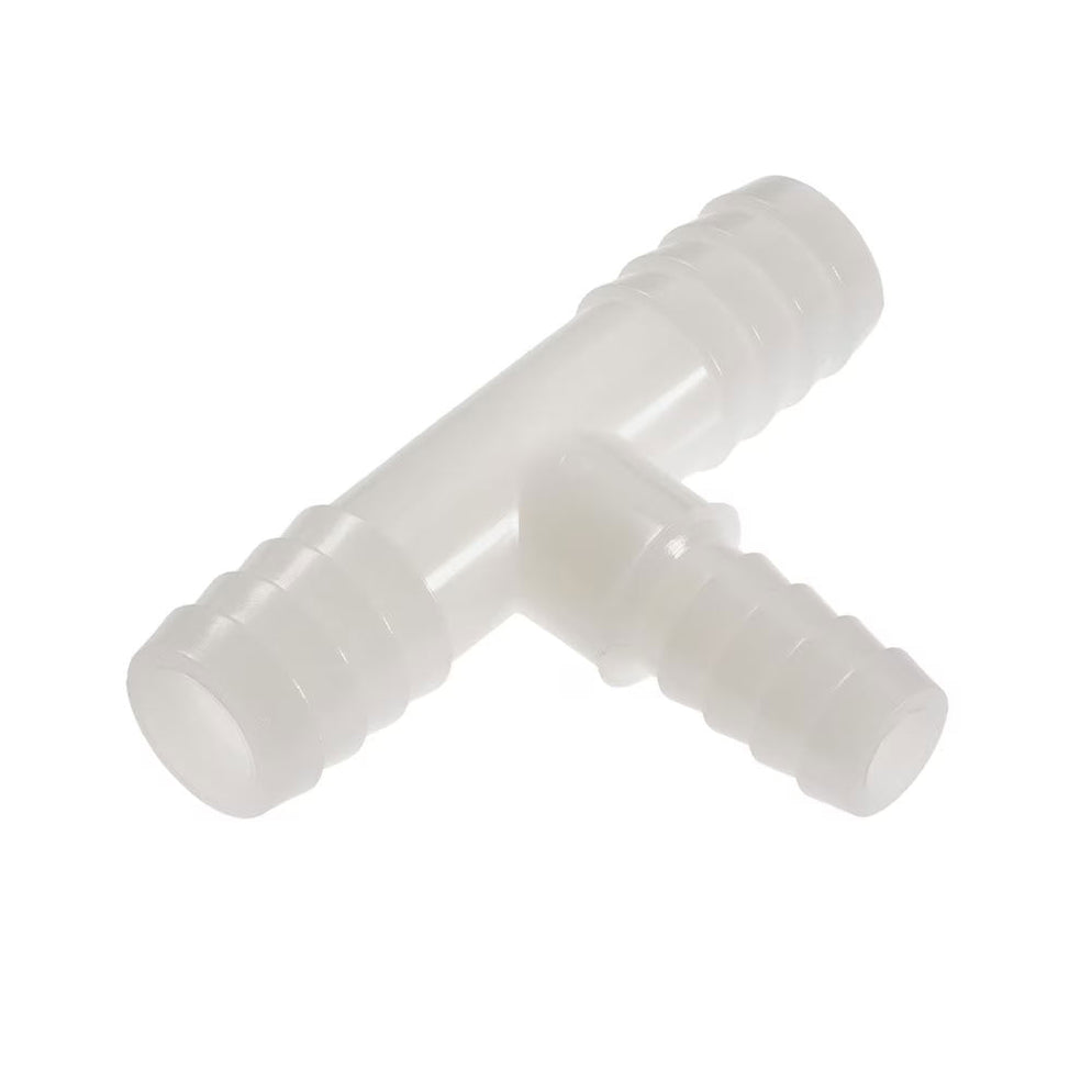 Conexión en Tee de Nylon con Púas Parker Par-Barbs 364HB-12N Blanca de ...