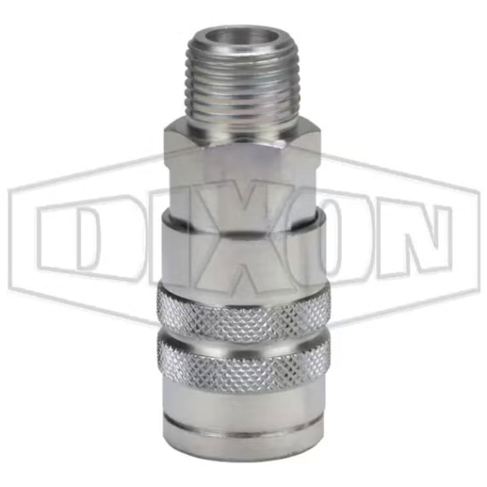 Cople Serie F Dixon SKU 4FM4 – Rosca Macho NPTF en Acero Para Conexion ...