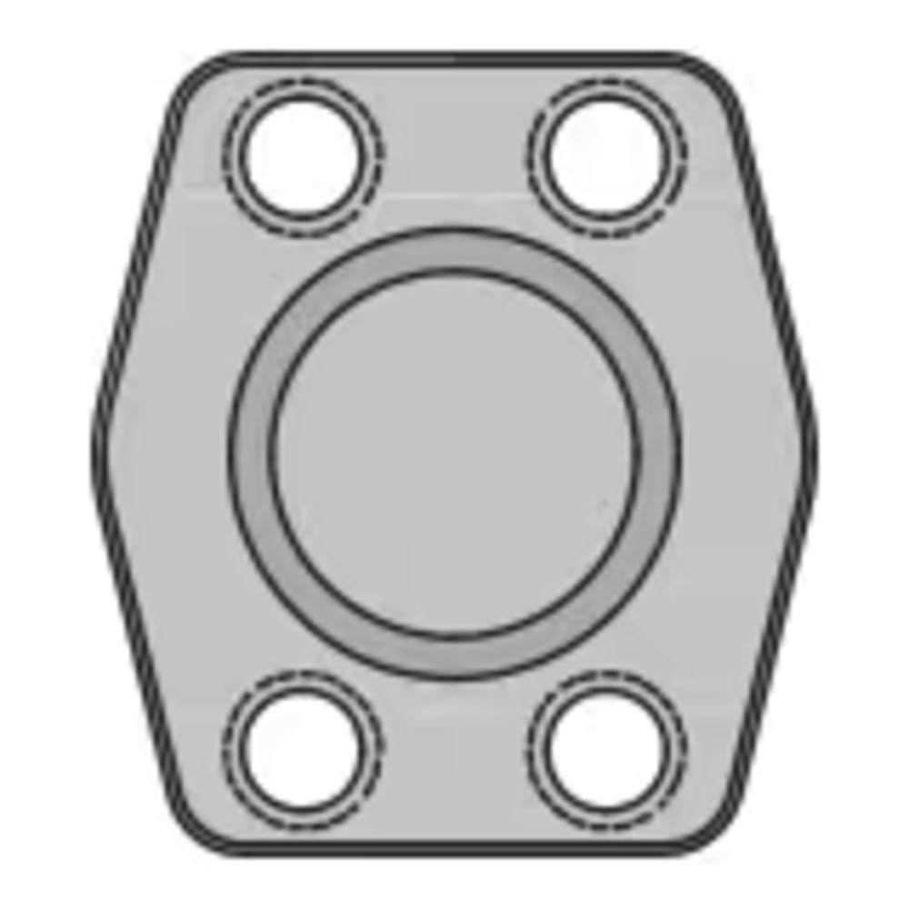 Tapón Ciego para Manifold Parker 12PQ2BSX Flange SAE Code 62 de 3/4 in ...